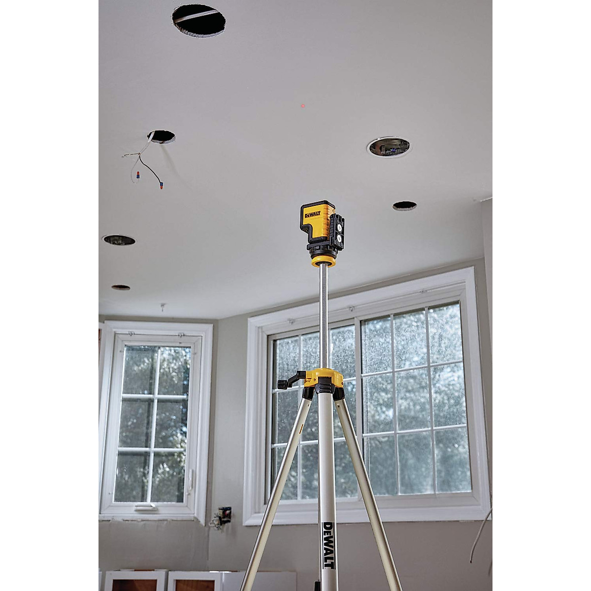 DEWALT Laser Level, 3 Spot Laser, Red (DW08302)