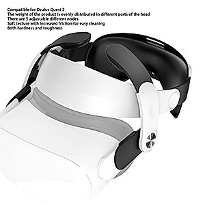 Diydeg Head Strap Compatible with Oculus Quest 2, Adjustable M2 VR Headband Elite Strap Replacement Reduce Head Pressure, Advanced Support Comfortable Head Strap Replacement Accessories for VR