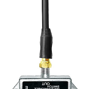 STEREN Coaxial Cable Splitter - Coax A B Switch - Coax Splitter 2 Way Two Way Splitter - A B Switch - 2 Way Coaxial Cable Splitter - Coax Cable Splitter - 2 Way A/B Slide Switch - 1 Pack 200-310