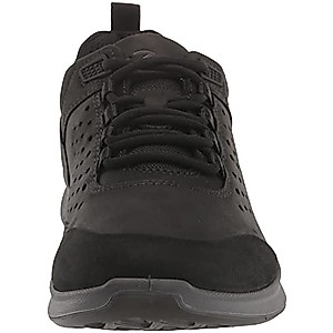 ECCO Men's Exceed Trainer Hiking Shoe, Black Nubuck, 10-10.5