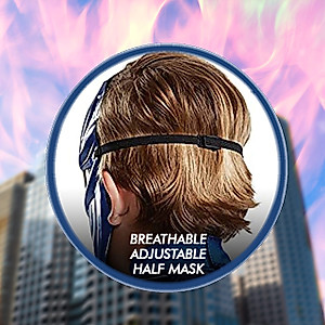 Disguise Blue Power Ranger Movie Mask for 48 months to 144 months, One Size