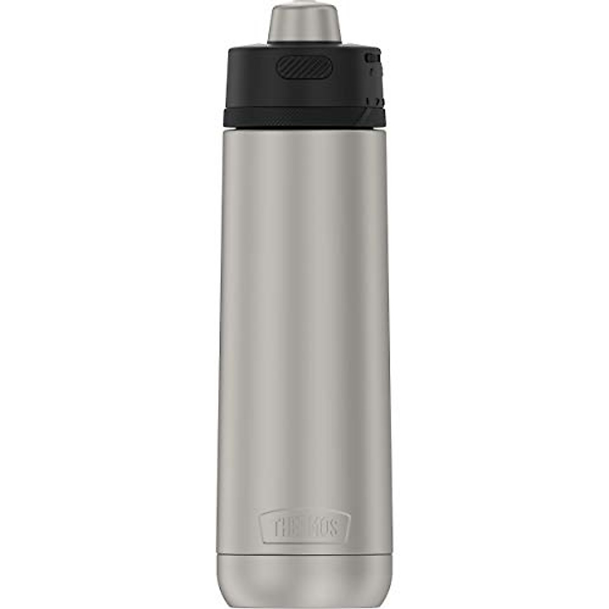 ALTA SERIES BY THERMOS Stainless Steel Hydration Bottle, 24 Ounce, Matte Steel/Espresso Black