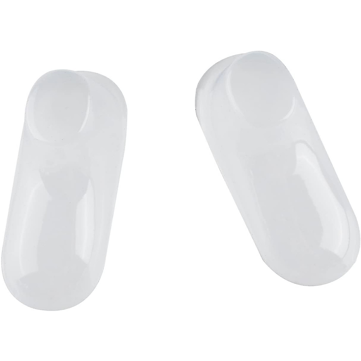 Z-Color 100pcs Clear Plastic Baby Feet Display Showcase,Shoe Trees,Baby Booties, Shoes And Socks (9.5cm)