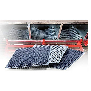 Duncan's Chicken Nesting Pads (6 PACK) - Dura-Pad Poultry Mats for Bedding and Laying Eggs - Chickens, Ducks, and Hens - Washable Reusable Box Liners with Air Circulation and Waste Filtering