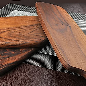 GULRUH Wood Cutting Boards for Kitchen, Black Walnut Wood Cutting Board Kitchen Chopping Board Pizza Disks Real Wood Without Glue Stock Cutting Board Kitchen Board