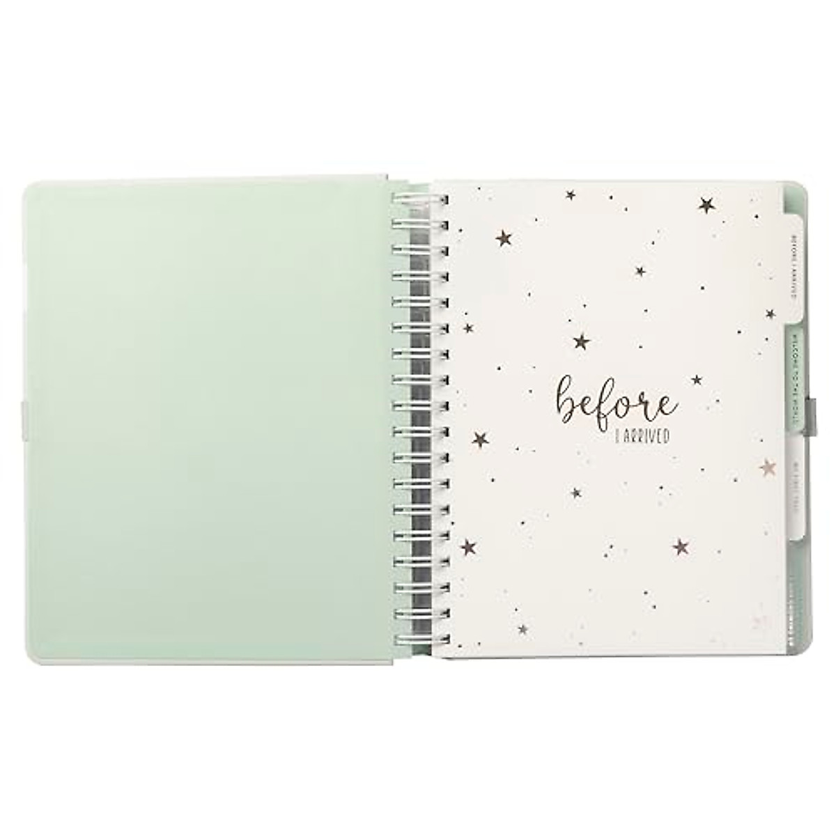 Busy B Baby B Baby Journal with Pockets and Stickers, Neutral