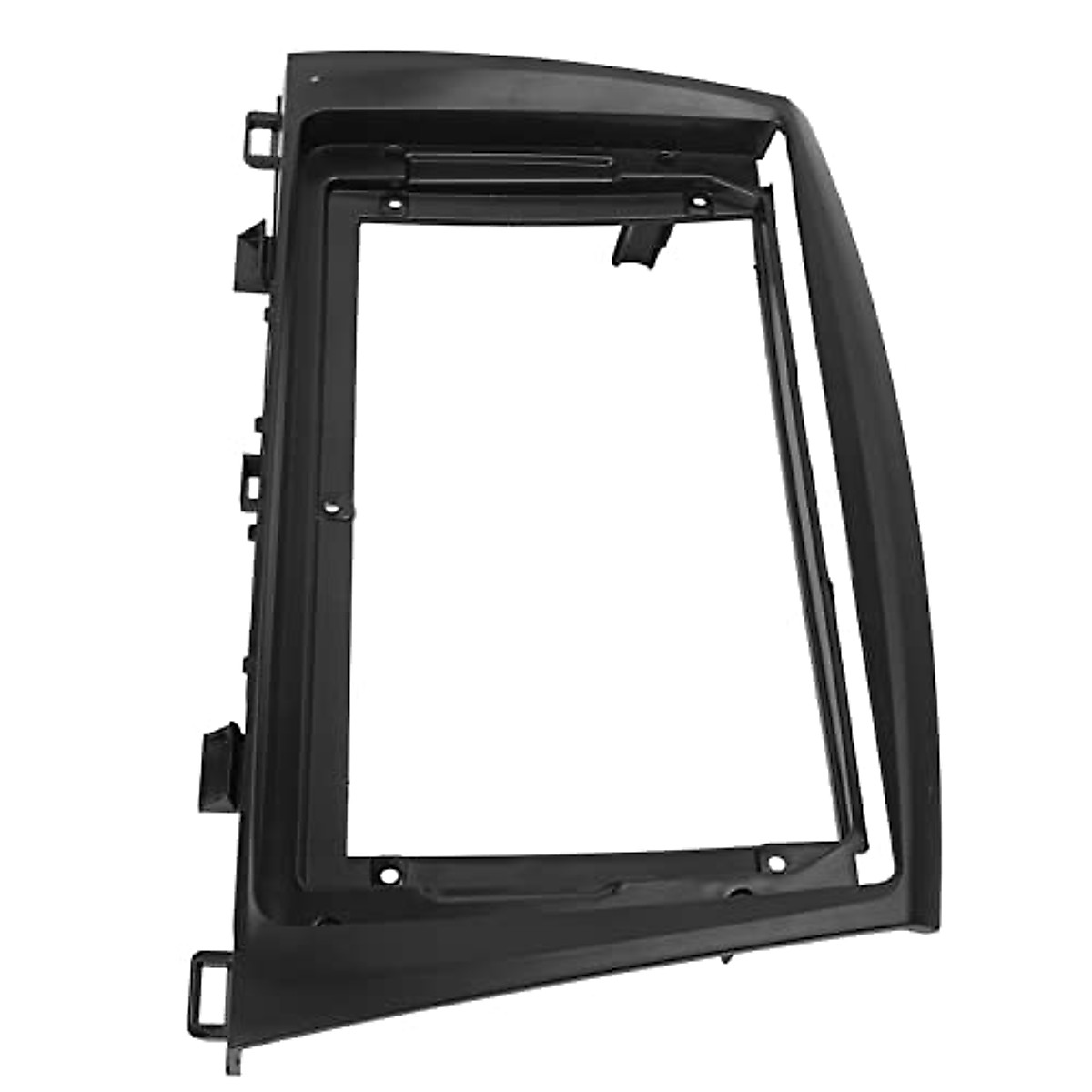 Aramox 9in Dash Fascia, Car Navigation Panel Frame Black Stereo Radio Dash Mounting Fascia Compatible with Mazda 3 2010-2013