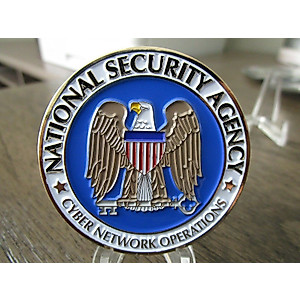 Oneworldtreasures National Security Agency Cyber Network Operations NSA CNO SIGINT Challenge Coin