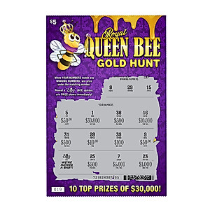 Laughing Smith - Pregnancy Announcement Fake Scratch Off Lottery Ticket (6pk), Funny Baby Reveal Cards for Dad, Grandparents, Husband and Parents