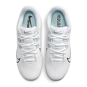 Nike Hyperdiamond 4 Pro Metal Softball Cleats White | Black Size 7.5 Medium