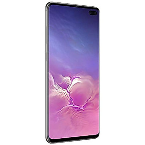 Samsung Galaxy S10+ Plus G975F GSM Unlocked Smartphone (Renewed) (Ceramic Black, 128GB)