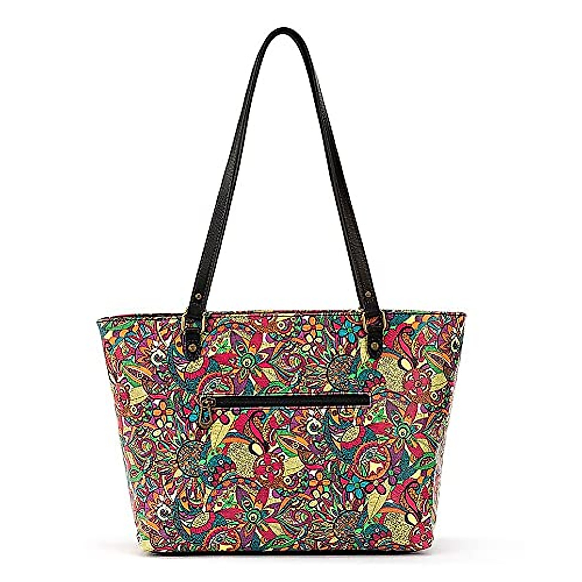 Sakroots womens Women's Metro tote, Rainbow Spirit Desert