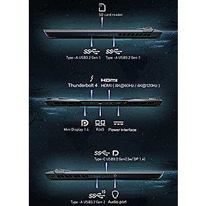 MSI GE76 Raider Gaming Laptop Intel Core i7-11800H, GeForce RTX 3060, 17.3" FHD 144HZ, 32GB RAM2TB NVMe SSD, Wi-Fi6, Windows 10