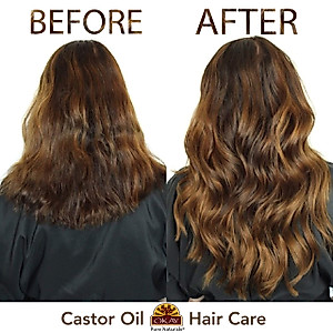 OKAY - Black Jamaican Castor Oil Leave-In Conditioner - All Hair Types/Textures - Repair, Moisturize, Grow Healthy Hair - with Argan Oil, Shea Butter - Free of Parabens, Silicones, Sulfates - 1.5 oz , brown