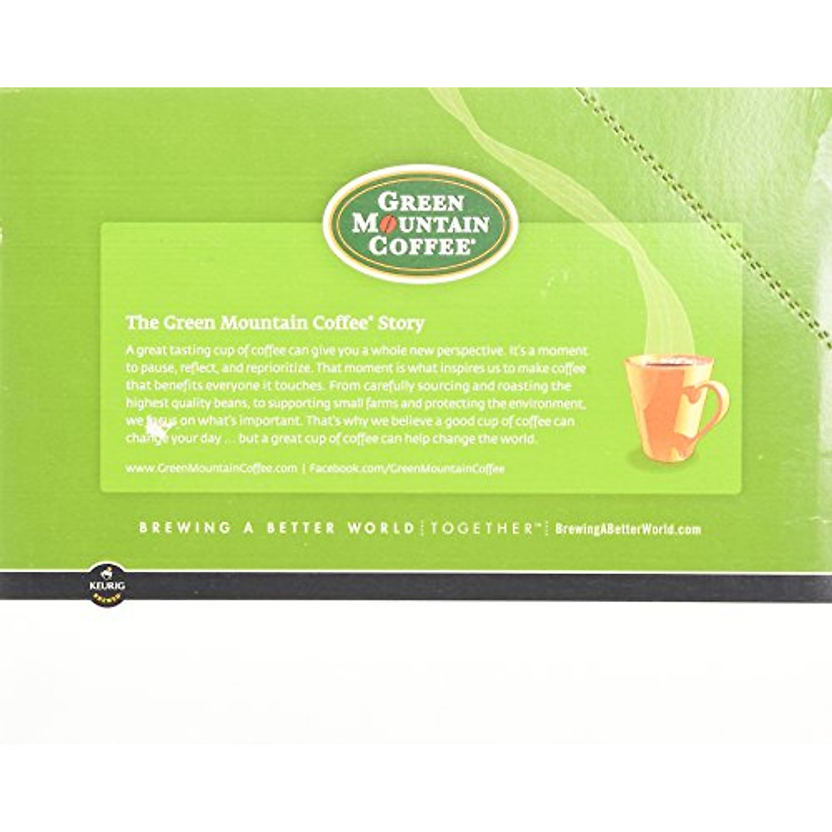 Green Mountain Double Black Diamond Extra Bold K-Cup Coffee, Totally 72 K-Cups