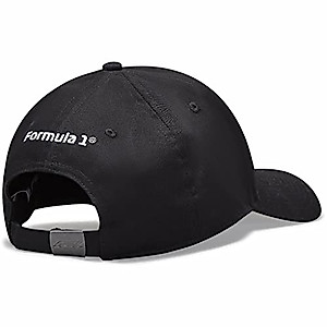 Formula 1 Tech Collection F1 Large Logo Baseball unisex-adult Hat Black/White/Red (Black)