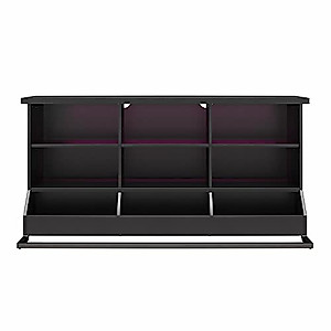 Ntense Grind Gaming Console with LED Lights, Black