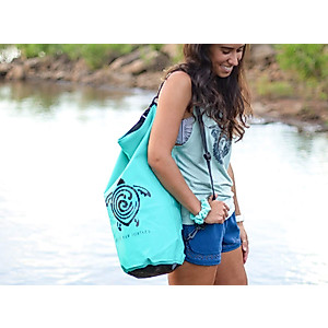 GILI Waterproof Dry Bag, Roll Top Compression Sack Keeps Gear for Paddle Boarding, Kayaking, Beach, Boating and Hiking | 15 Liters Made with heavy-duty, vinyl-coated fabric (Yellow, 15L)