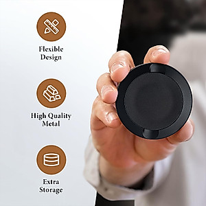 Misneach927 Snus Container，Z Caddy，Aluminum Metal Zyn Container for Pouch Storage and Everyday Carry Items，Metal Travel Containers for Pocket or Purse，The Thoughtful Gift for Valentine's