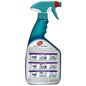 Simple Solution Cat Litter Deodorizer | Litter Box Odor Eliminator | 32 Ounces