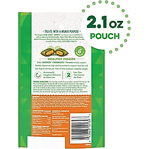 Feline Greenies Smartbites Healthy Indoor Cat Treats, Chicken Flavor, 2.1 Oz, (3 Pack)