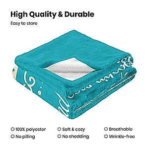 Get Well Soon Gifts for Women Blanket, Inspirational Encouragement Gifts for Women After Surgery, Surgery Recovery Feel Better Gifts for Women, Comforting Gifts for Cancer Patients Blanket 60" x 50"