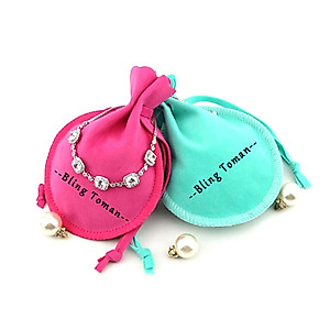 Bling Toman Womens Anxiety Ring 925 Sterling Silver Fidget Ring With Cubic Zircon Adjustable Stress Spinner Anxiety Ring for Women(Silver Band Ring)