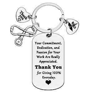 Xiahuyu CNA Gifts Keychain Certified Nursing Assistant Gifts CNA Employee Appreciation Gifts CNA Week Gifts Christmas Birthday Leaving Retirement Thank You Gifts for CNA Nurse