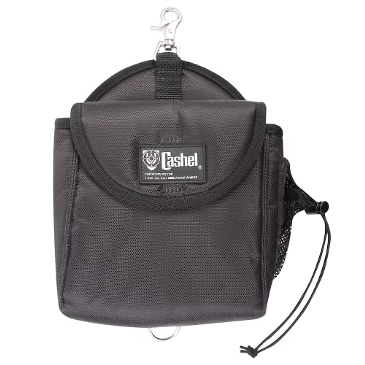 Cashel Snap-On Lunch Saddle Bag, Black