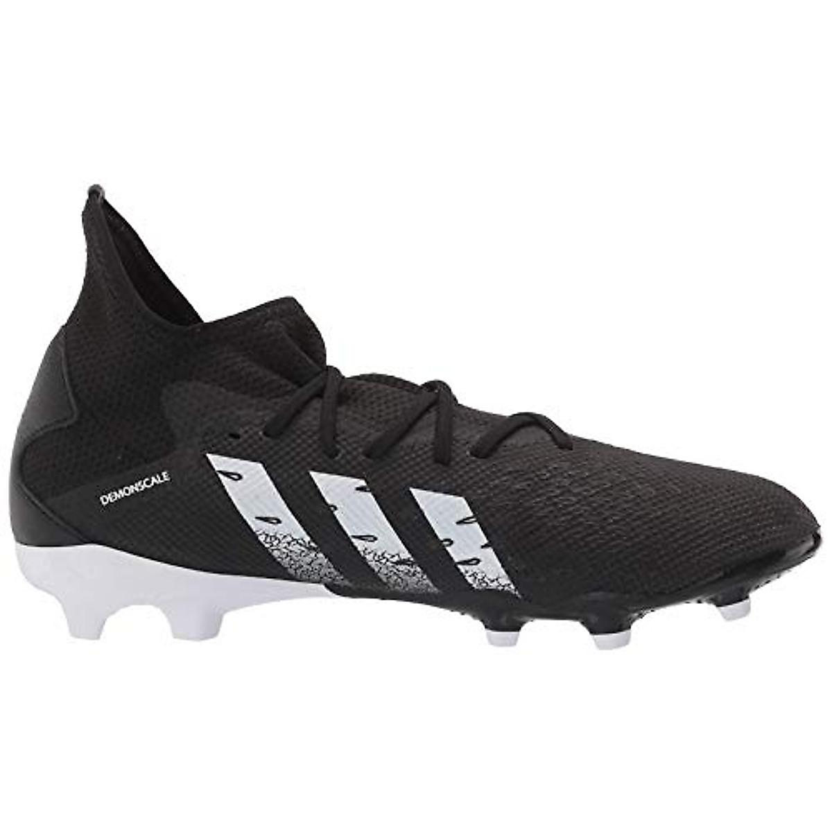 adidas Predator Freak .3 Firm Ground Soccer Shoe (mens) Black/White/Black 9.5