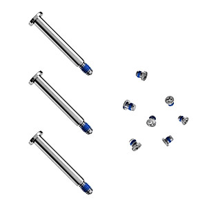 CCYO Replacement Screws 10 Sets for MacBook Pro 13" 15" 17" A1278 A1286 A1297 2009-2012, 10 PCs Bottom Back Case Cover Computer PC Screw