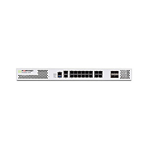 FORTINET FortiGate 200E Network Security/Firewall Appliance - 16 Port - 1000Base-T, 1000Base-X - Gigabit Ethernet - AES (128-bit), AES (256-bit), SHA-256-16 x RJ-45-4 Total Expansion Slots - 1U -