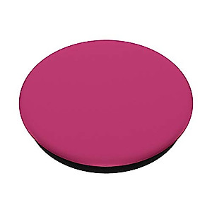 Simple Chic Solid Color Dark Fuchsia Rose Pink PopSockets PopGrip: Swappable Grip for Phones & Tablets