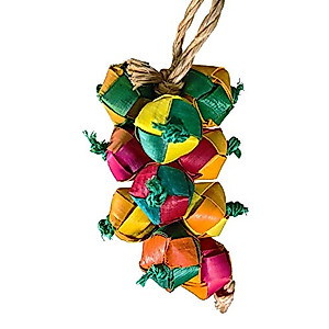 Bonka Bird Toys 03303 Tiny Grape Cluster Parrot Craft cage Cages Cockatiels Budgies parrotlets.