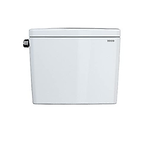 TOTO Drake 1.6 GPF Toilet Tank with WASHLET+ Auto Flush Compatibility, Cotton White - ST776SA#01