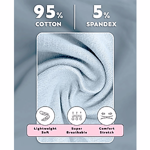 Sexy Basics Women's Active Sport Thong Panties Underwear - Multi Packs