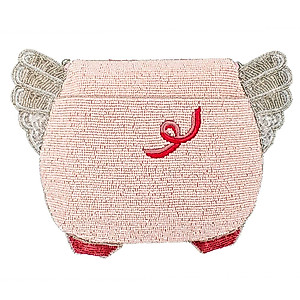 Mary Frances When Pigs Fly Crossbody Clutch