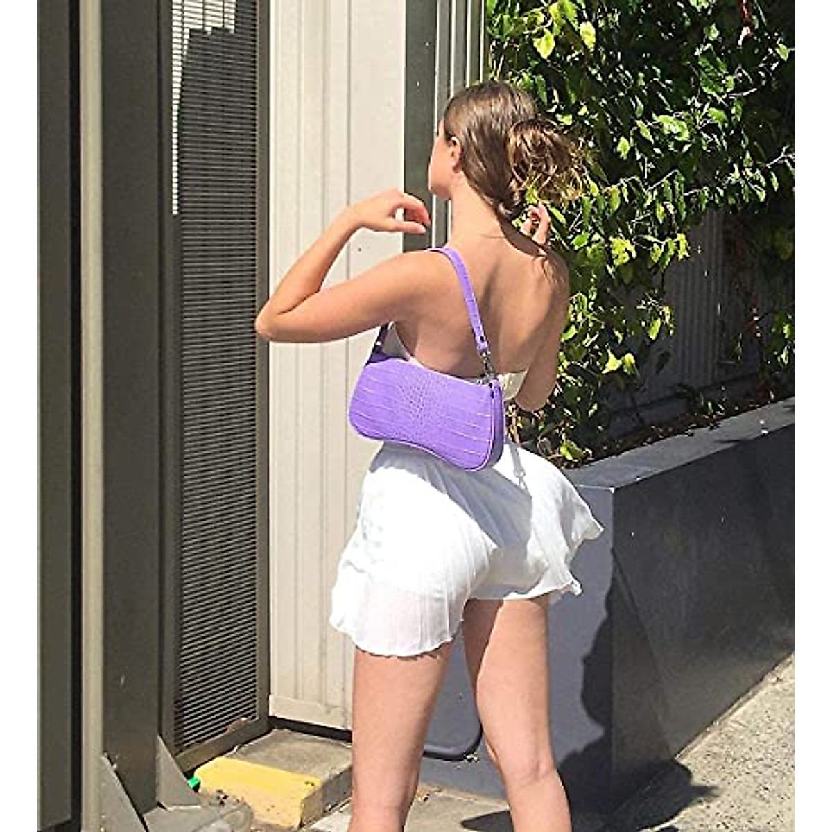 JW PEI Women's Eva Shoulder Handbag (Light Purple)