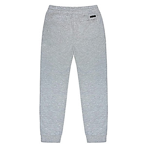 Southpole Men's Basic Lightweight Tech Fleece Jogger Pants, Heather Grey, Medium