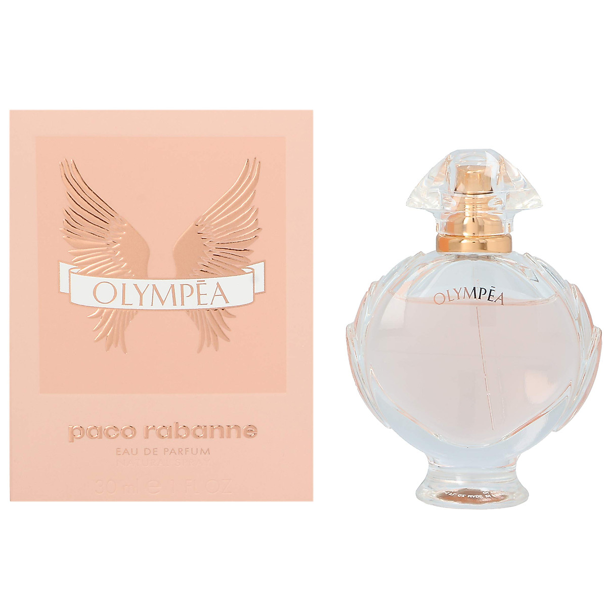 Paco Rabanne Olympea Fragrance For Women - Vanilla, Woody, Warm Spicy - Notes Of Water Jasmine, Ginger Flower And Green Mandarin - Salty And Floral Scent - Amber Floral Fragrance - Edp Spray - 1 Oz