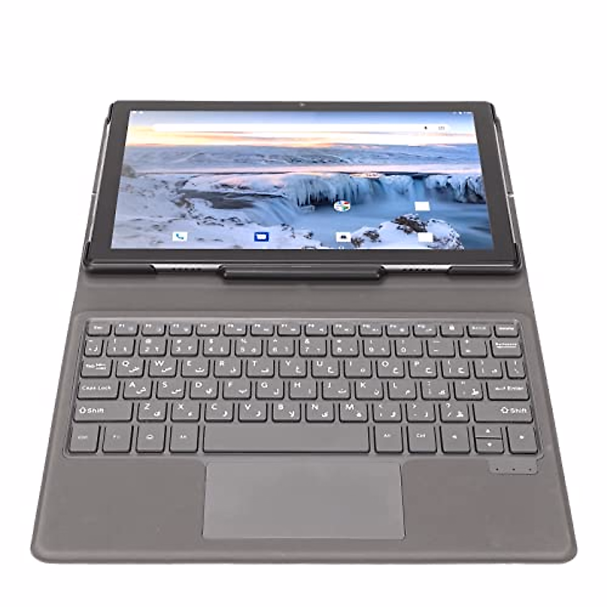 HEEPDD Tablet PC, 100‑240V 2 in 1 for Android 11 5G WiFi Call Tablet for Business (US Plug)