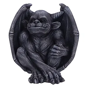 Nemesis Now Victor Dark Black Grotesque Gargoyle Figurine, 13cm
