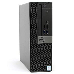 Dell Optiplex 7040 Small Form Desktop, Intel Quad Core i7 6700 3.4Ghz, 64GB DDR4, 1TB NVMe PCIe M.2 SSD, HDMI, Windows 10 (Renewed)