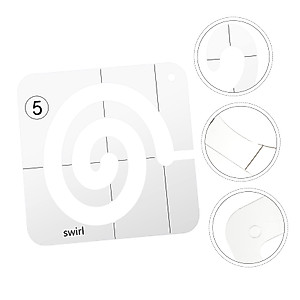 1pc Sewing Patch Ruler Acrylic Stitching Ruler Patchwork Ruler Fabric Sewing Ruler Stitch Ruler for Fabric Ruler for Cloth Craft Ruler for Clothing Patchwork Quilting Ruler