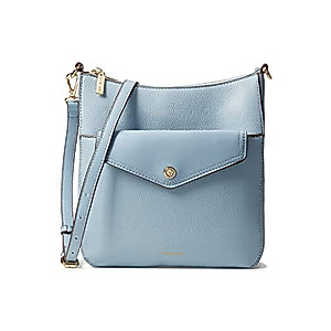 Anne Klein 2 for 1 n/s Crossbody w/Logo Pouch, Blue Haze/Blue Haze/Tonal AK Bias Blue Haze