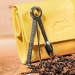 100% Authentic Czech Stainless Steel 3 in 1 Tobacco Pipe Tool Cleaner - Smoking Pipe Reamer Tamper Pokers Tool