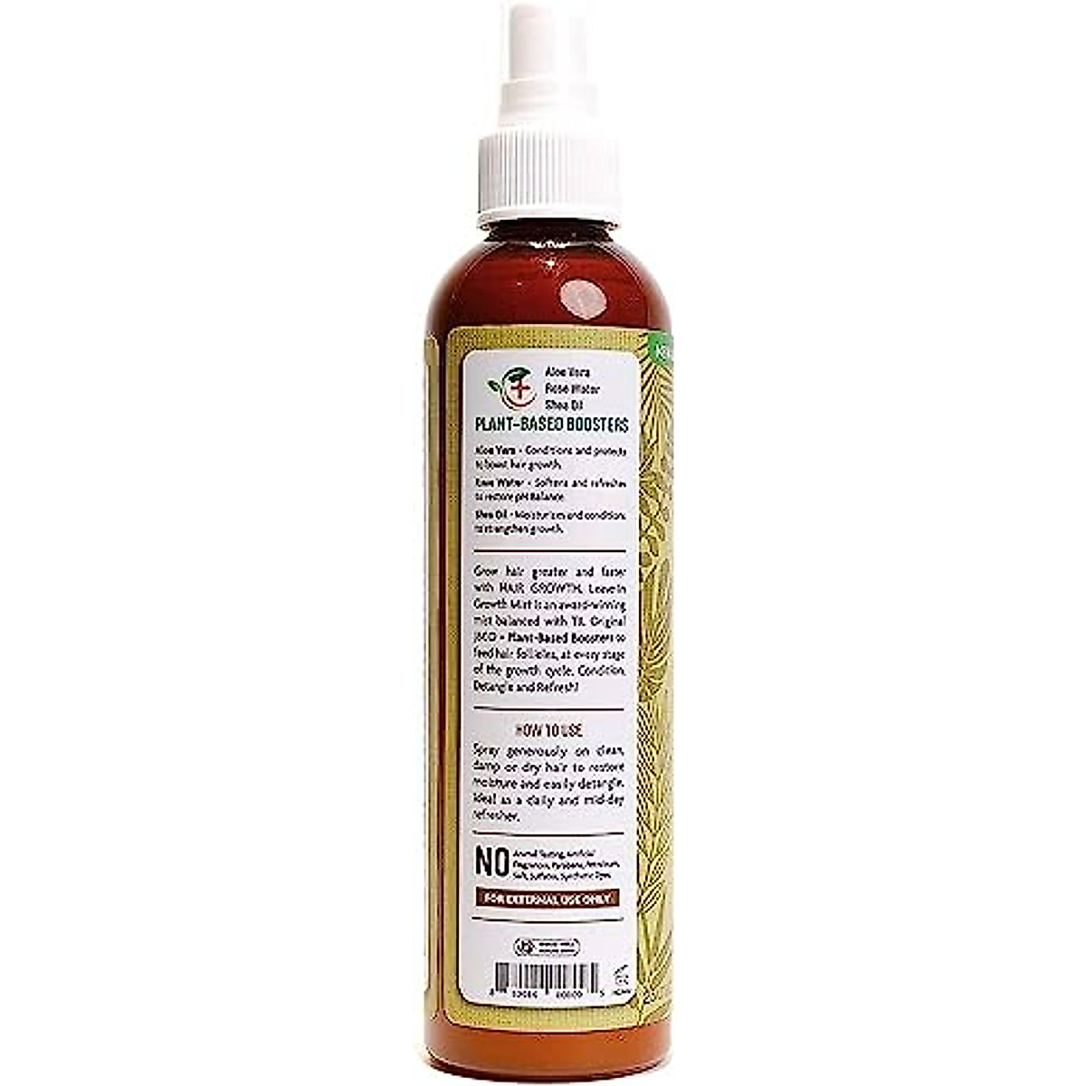 Tropic Isle Living Jamaican Black Castor Oil Daily Hair Gro Leave-in Conditioning Mist & Detangler 8oz | Paraben & Sulfate FREE | All Hair Types | Restores Moisture & Gently Detangles