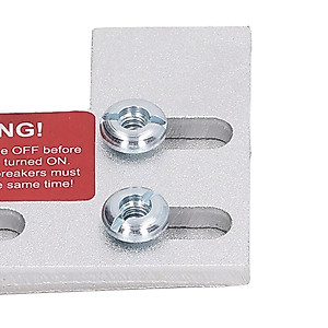 Generator Interlock Kit for GE Panels 150/200 Amp, Easy Installation, Aluminum Alloy, Safe Power Generation with 1-1/4 Inch Spacing