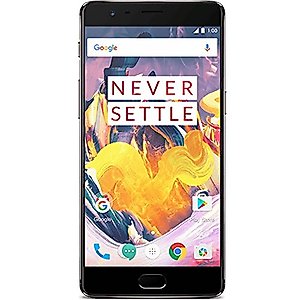 OnePlus 3T A3003 Unlocked Smartphone, 5.5-Inch 128GB Dual-SIM 4G LTE - International Version (Gunmetal)