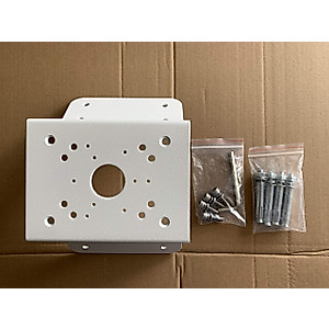 DH-PFA151 Aluminum Alloy Corner Mount Bracket PFA151 CornerMounting Brackets for Dahua Bullet and PTZ Cameras Compatible w/ AMCPFA134 AMCPFA136 AMCPFA13A AMCPFA120 IP2M-850EB IP2M-853EW IP2M-858W IP4